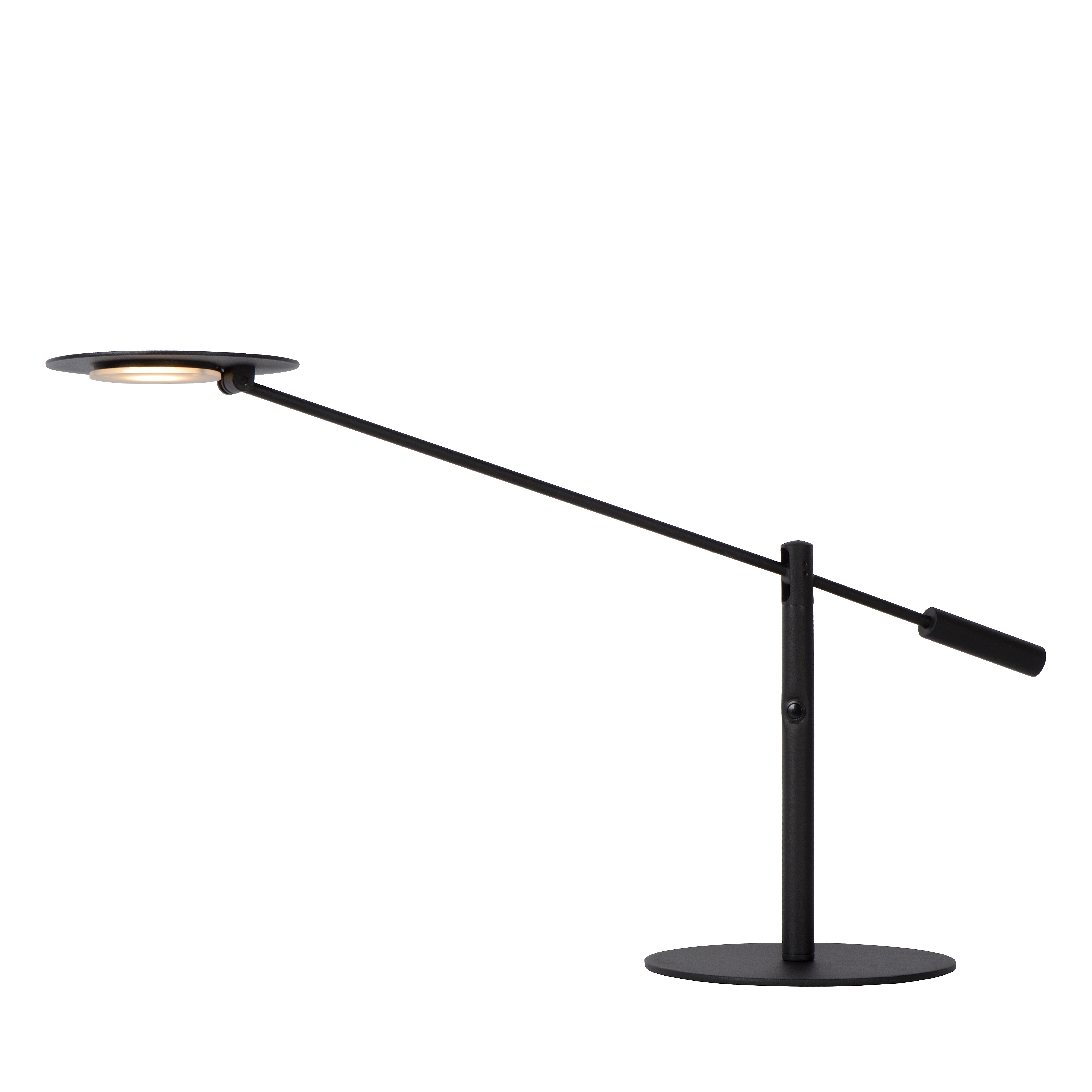 Lucide ANSELMO - Desk lamp - Ø 18 cm - LED Dim. - 1x9W 3000K - Black