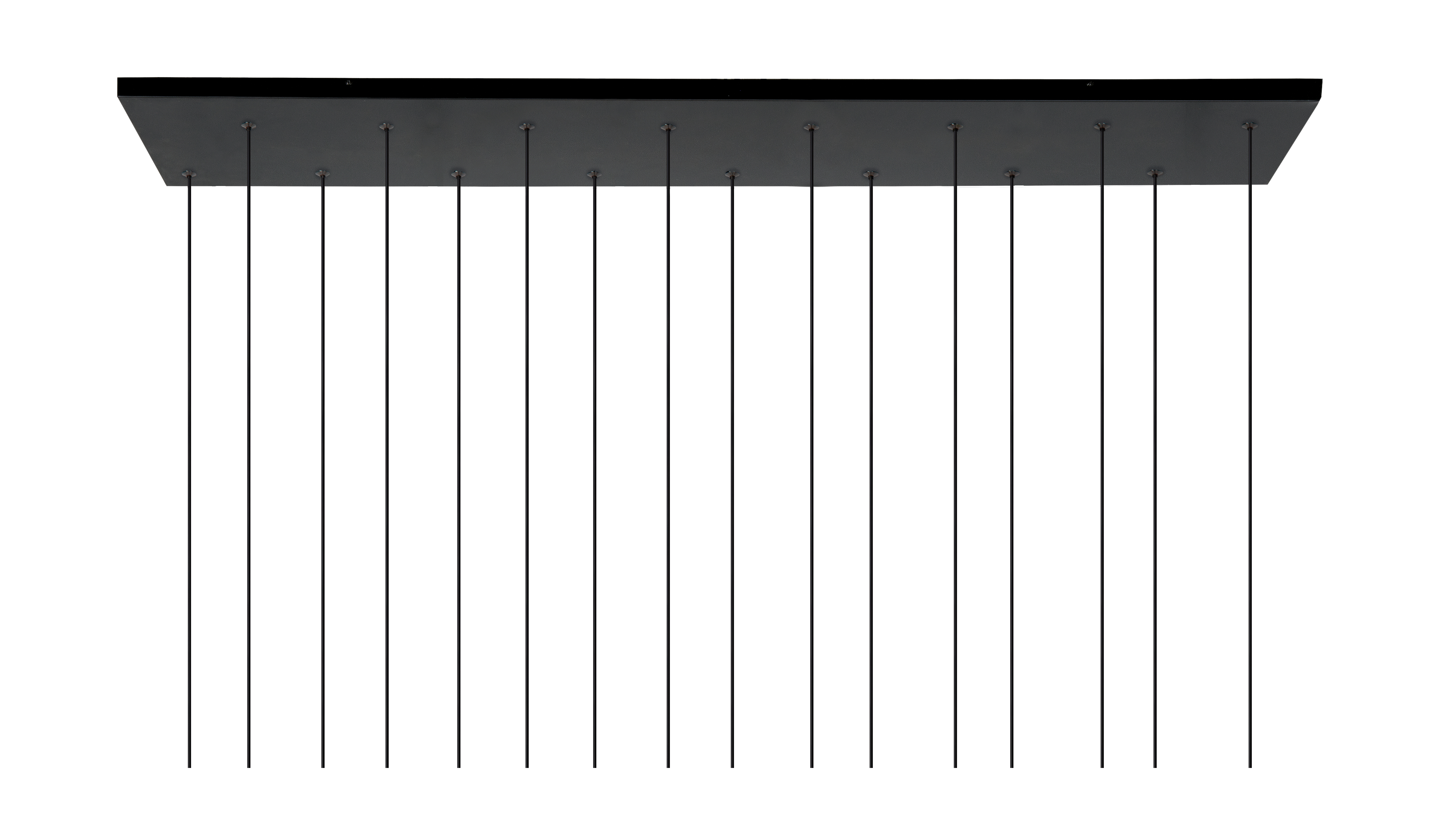 Lucide TEARS - Pendant light - LED Dim. - G4 - 16x1,5W 3000K - Black