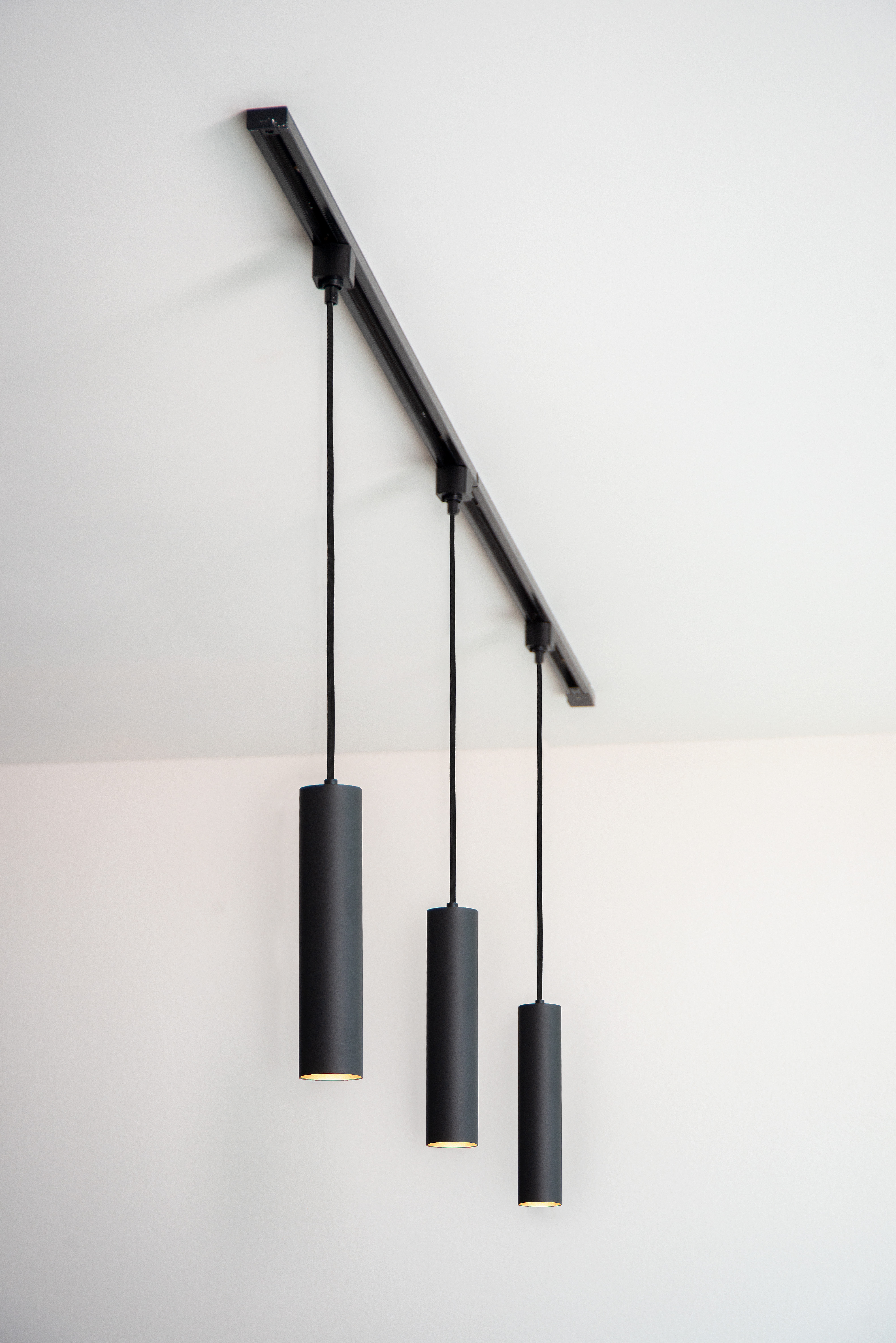 Lucide TRACK FLORIS pendant - 1-circuit Track lighting system - 1xGU10 ...