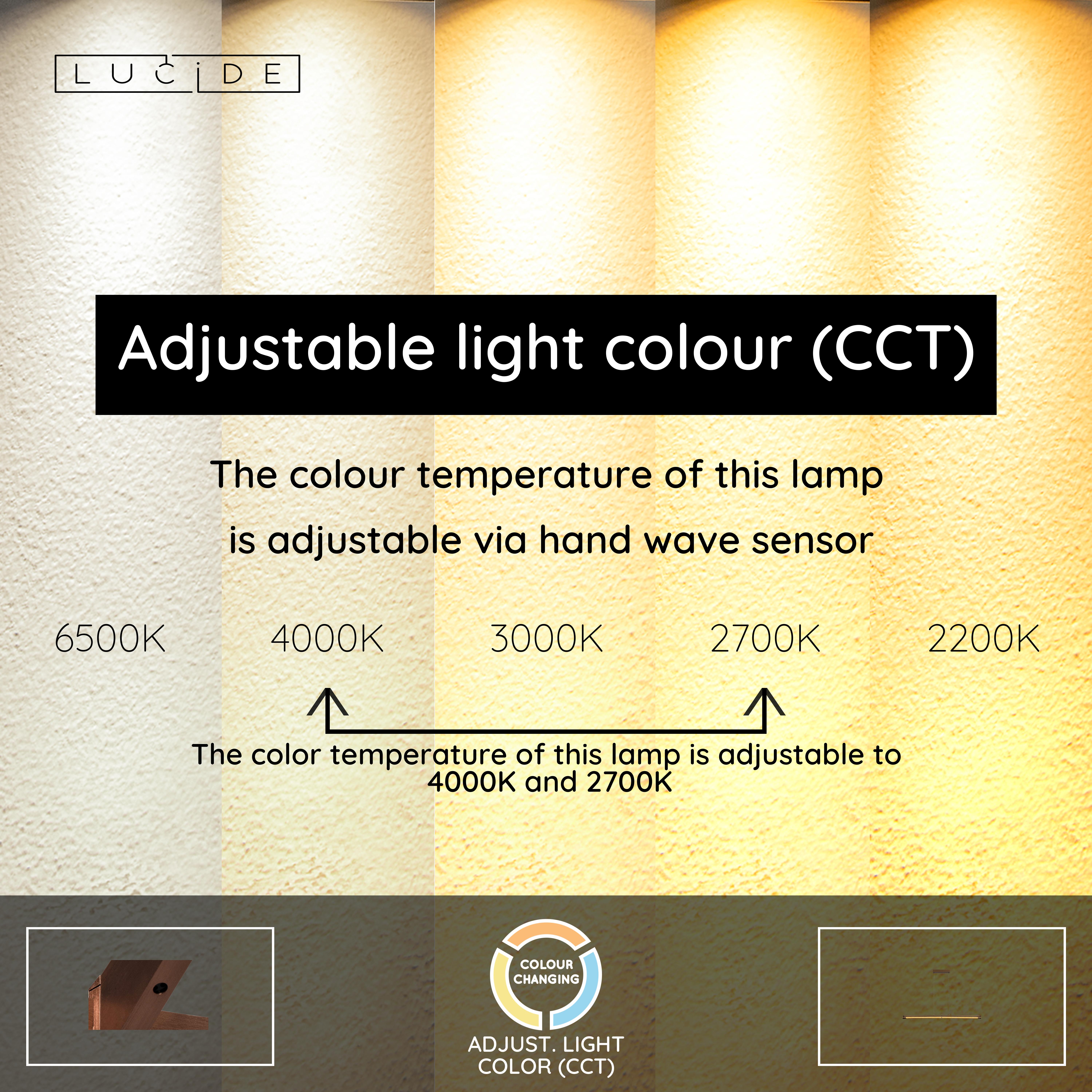 Lucide JANDERIN - Pendant light - LED Dim. - CCT - 2x16,5W 2200K/3300K ...