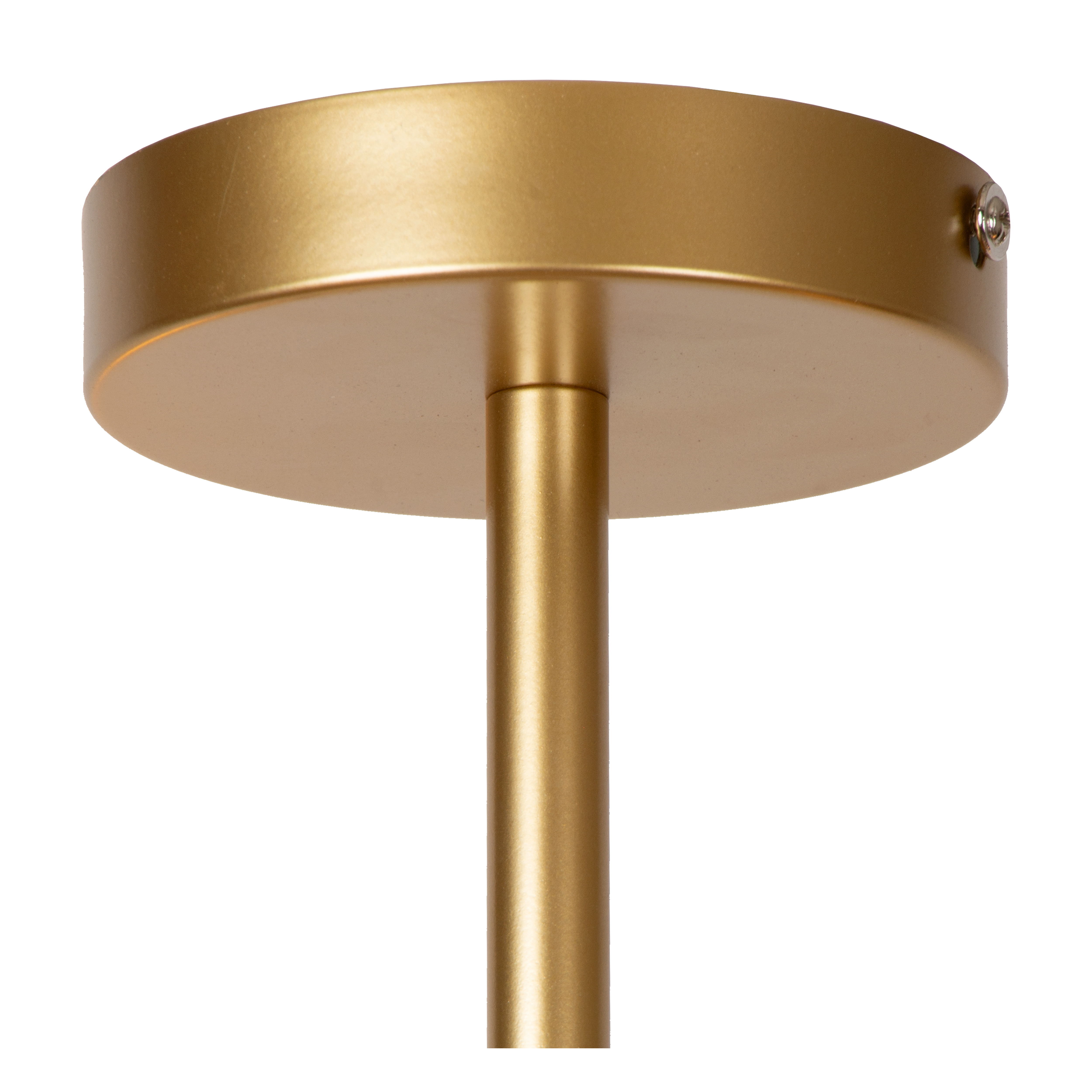 Lucide LESTER - Flush ceiling light - 6xE27 - Matt Gold / Brass