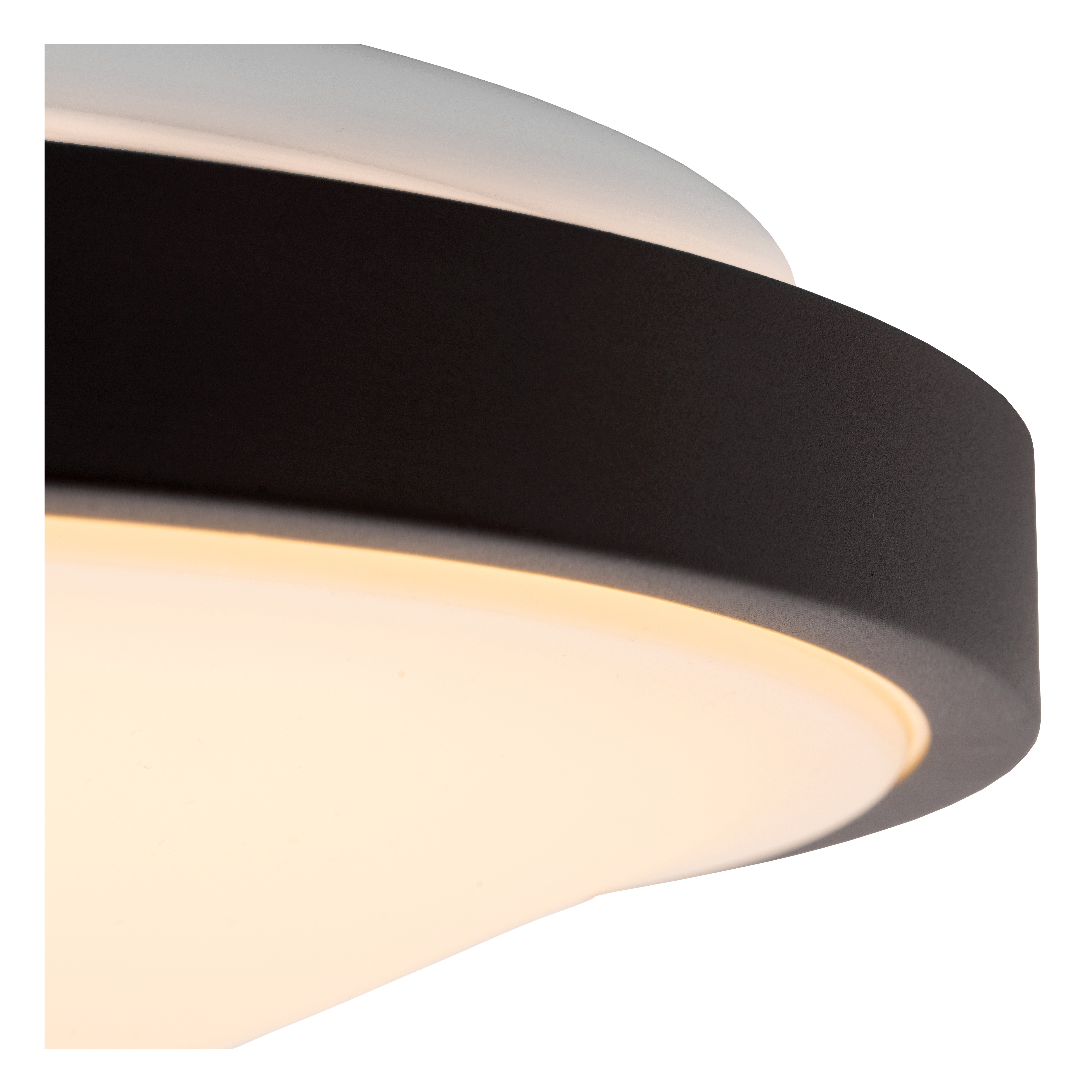 Lucide DASHER - Flush ceiling light Bathroom - Ø 41 cm - LED - 1x24W ...