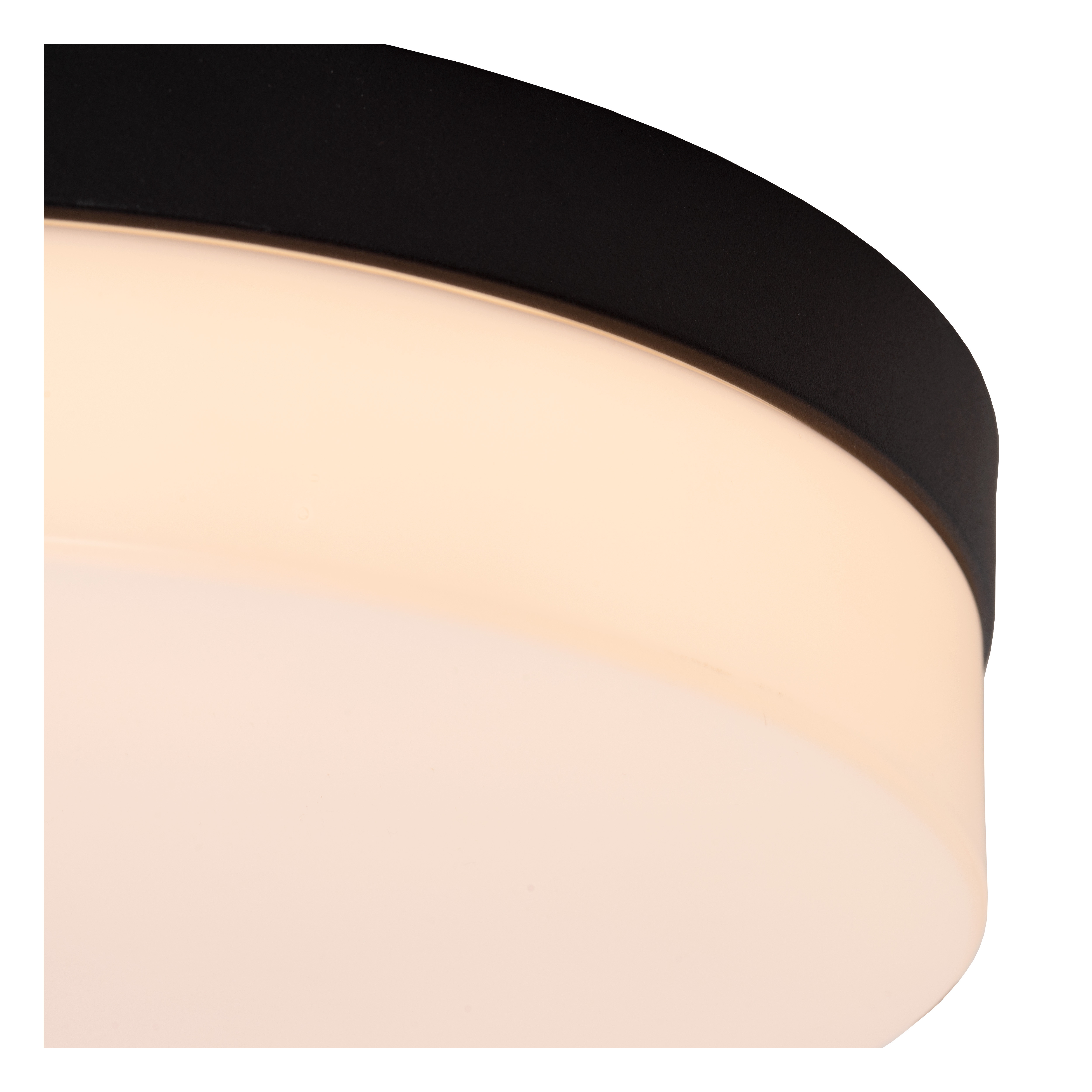 Lucide BISKIT - Flush ceiling light Bathroom - Ø 23 cm - LED - 1x12W ...