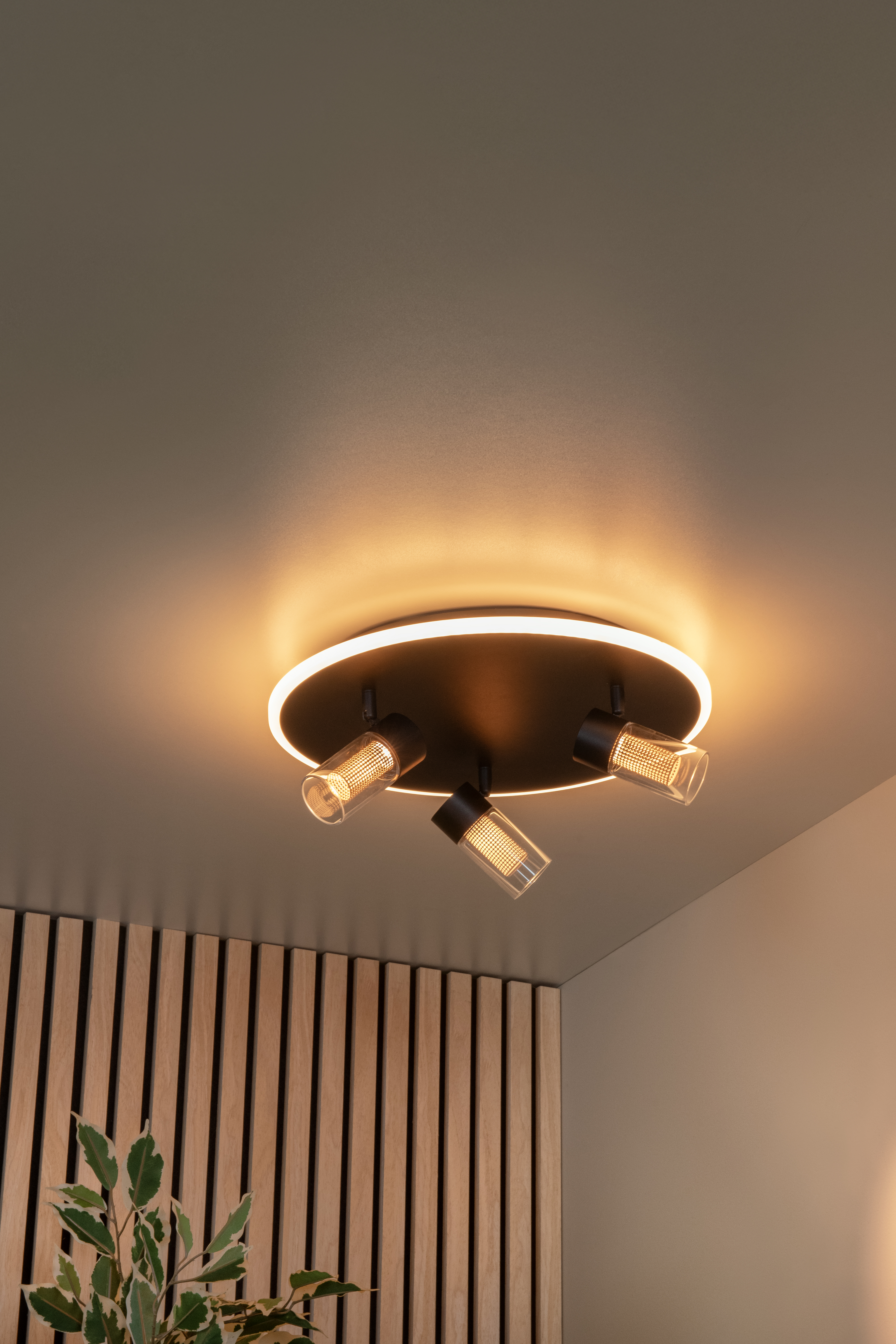 Lucide EVERINA - Flush ceiling light - Ø 40 cm - LED Dim. - CCT - 2200K ...
