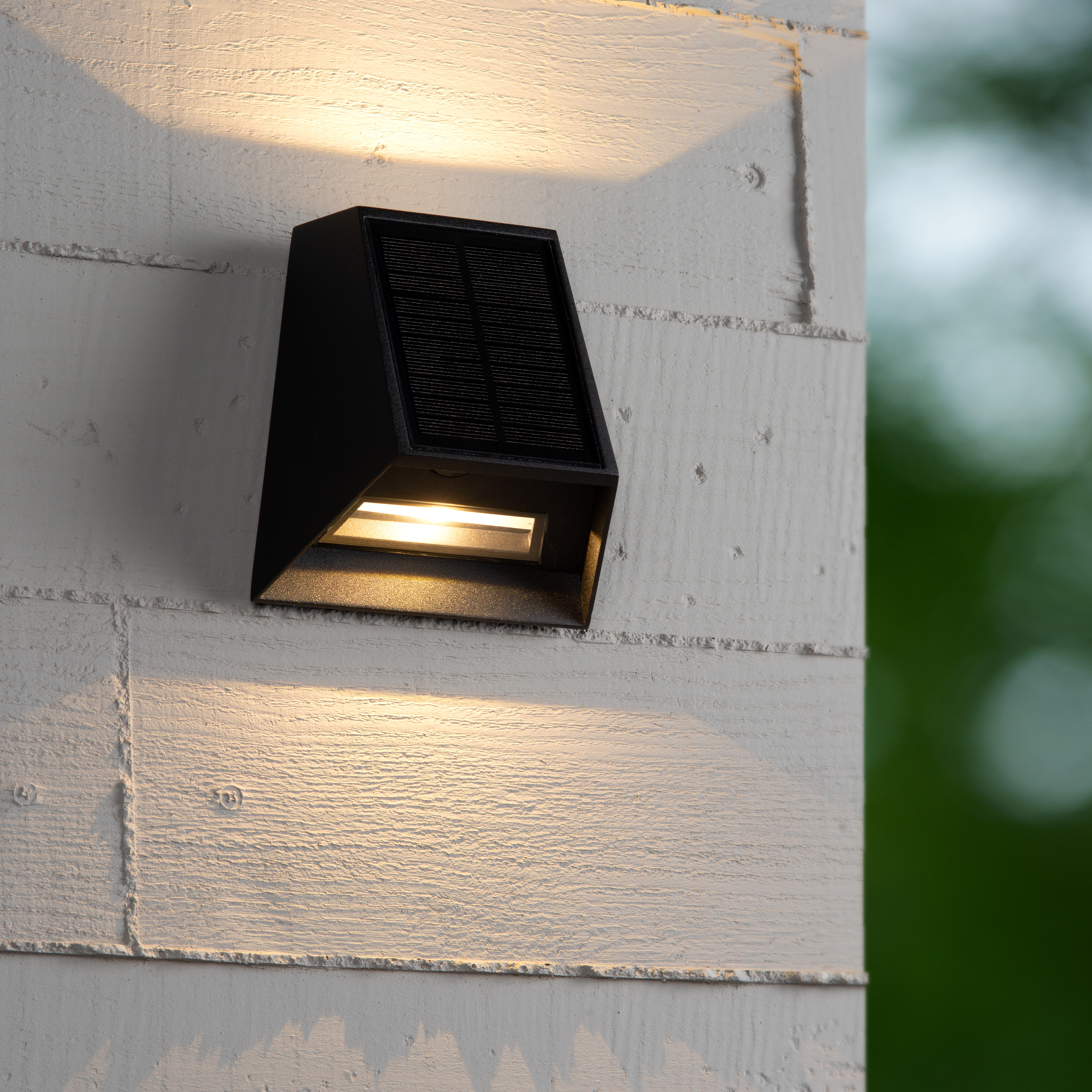 Lucide LUTON - Wall light Indoor/Outdoor- Solar - LED Dim. - 1x1W 2850K ...