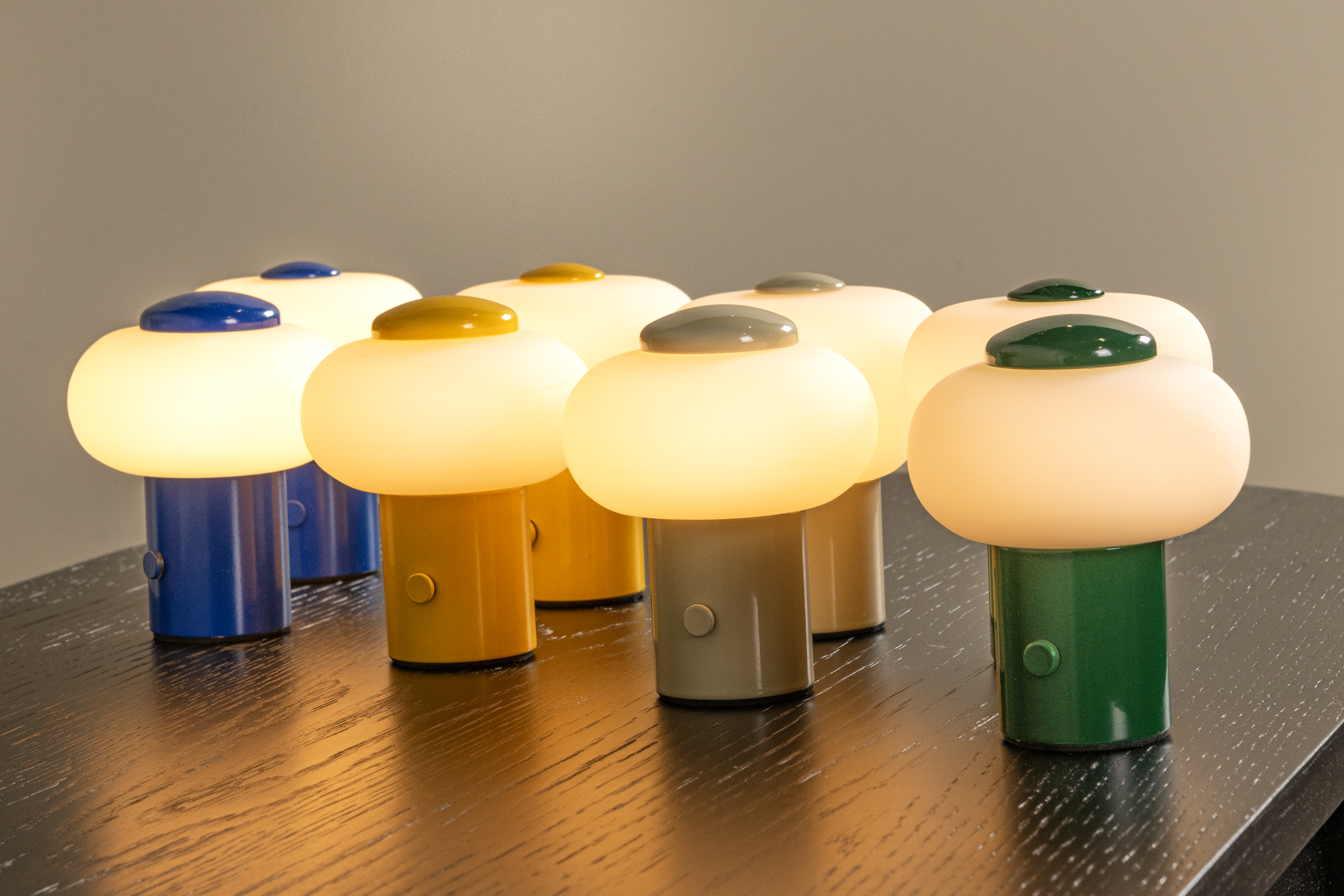 Lucide GUSTAV - Rechargeable Table lamp - Battery pack - Ø 8 cm - LED ...